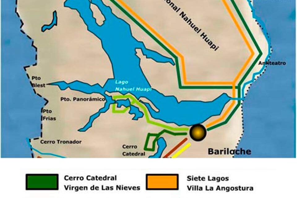 Mapas de Bariloche - Bariloche, Patagonia Argentina