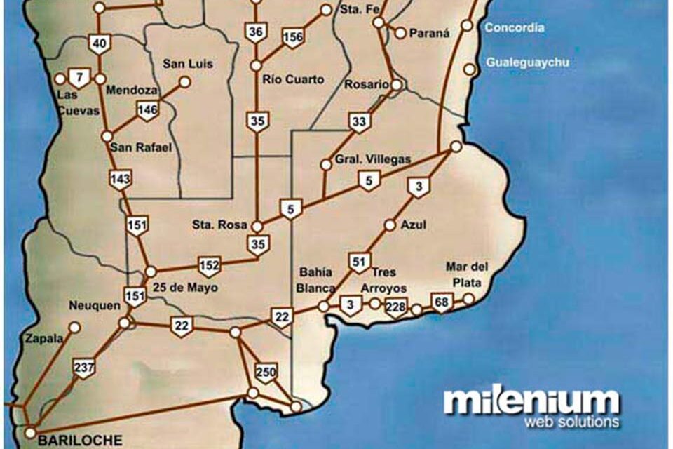 Mapas de Bariloche - Bariloche, Patagonia Argentina
