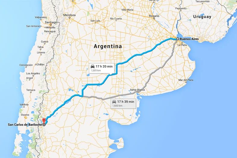 Maps of Bariloche - Bariloche, Patagonia Argentina