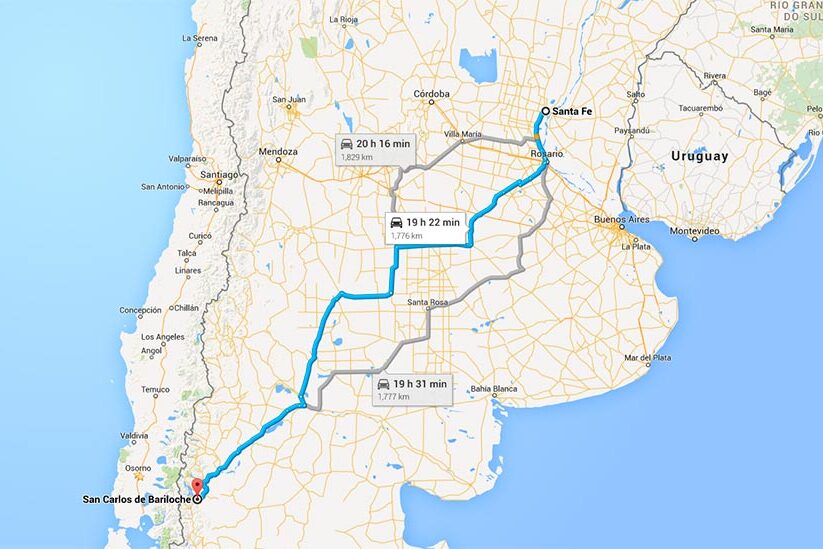 Maps of Bariloche - Bariloche, Patagonia Argentina